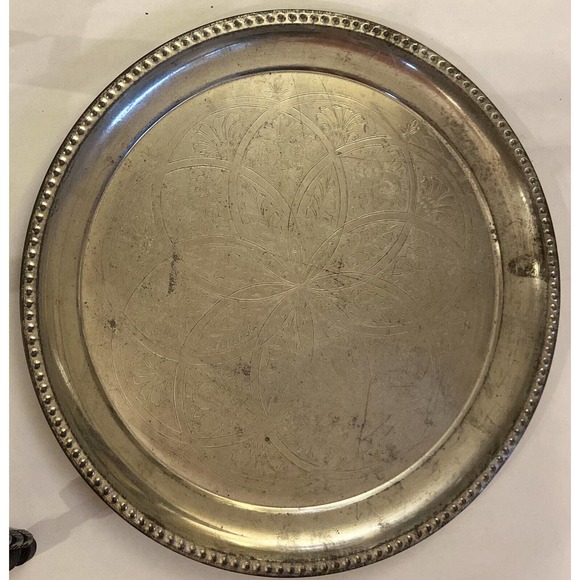 Unbranded | Dining | Vintage Large 3 Metal Serving Tray | Poshmark